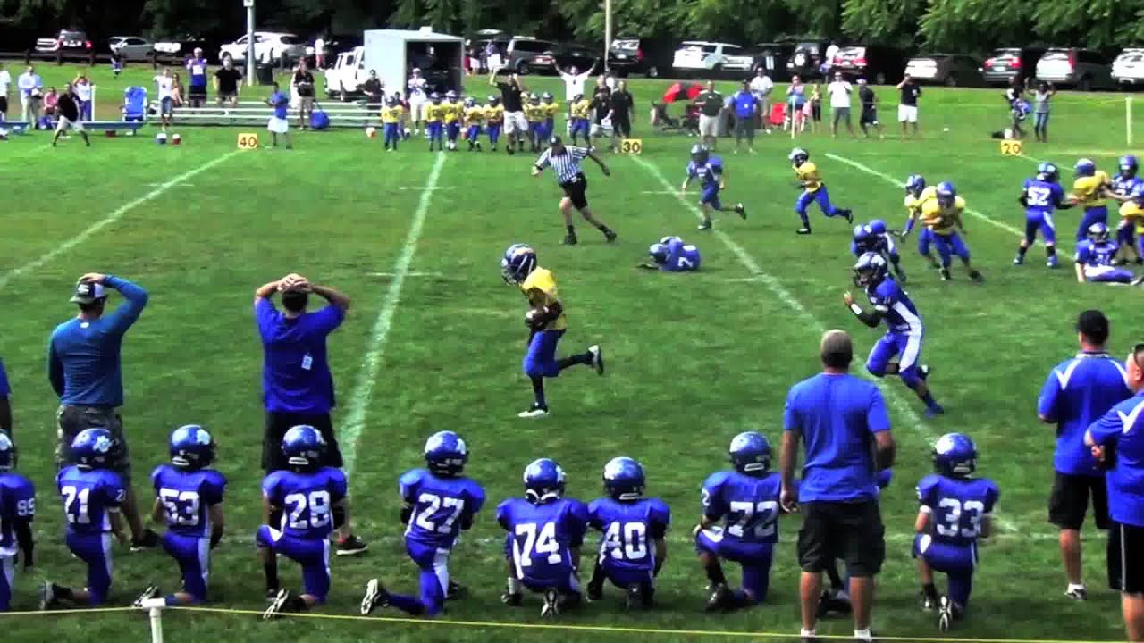 ELIJAH PERKINS AYF 10 YEAR OLD 2013 FOOTBALL HIGHLIGHTS - YouTube