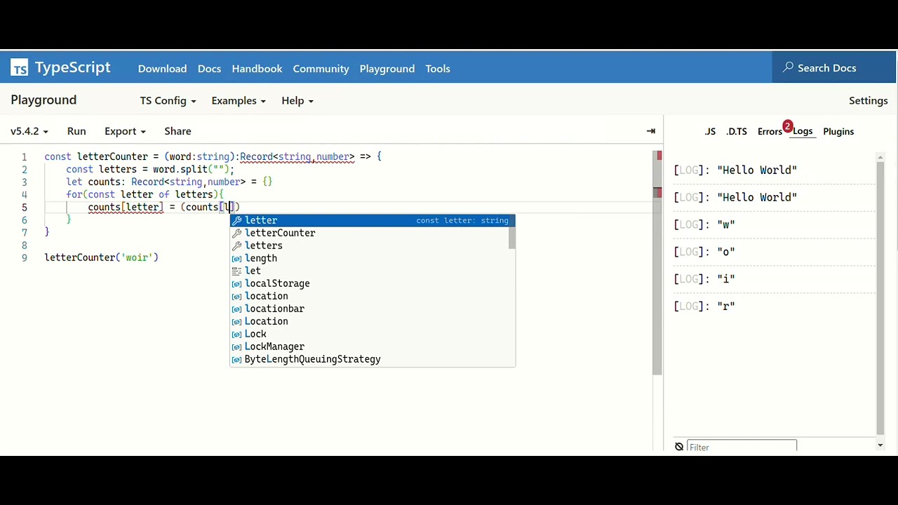ANAGRAM checker in Typescript - YouTube