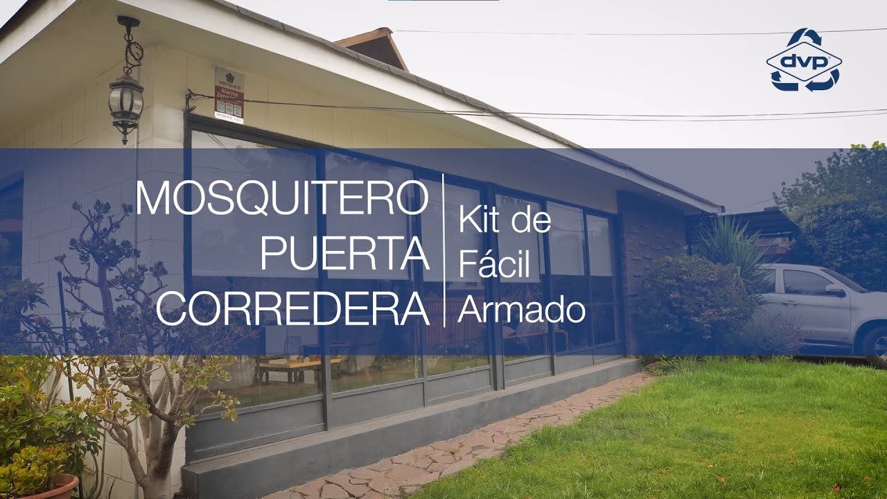 Instalación de Mosquitero para Puerta Corredera Paso a Paso DVP - YouTube