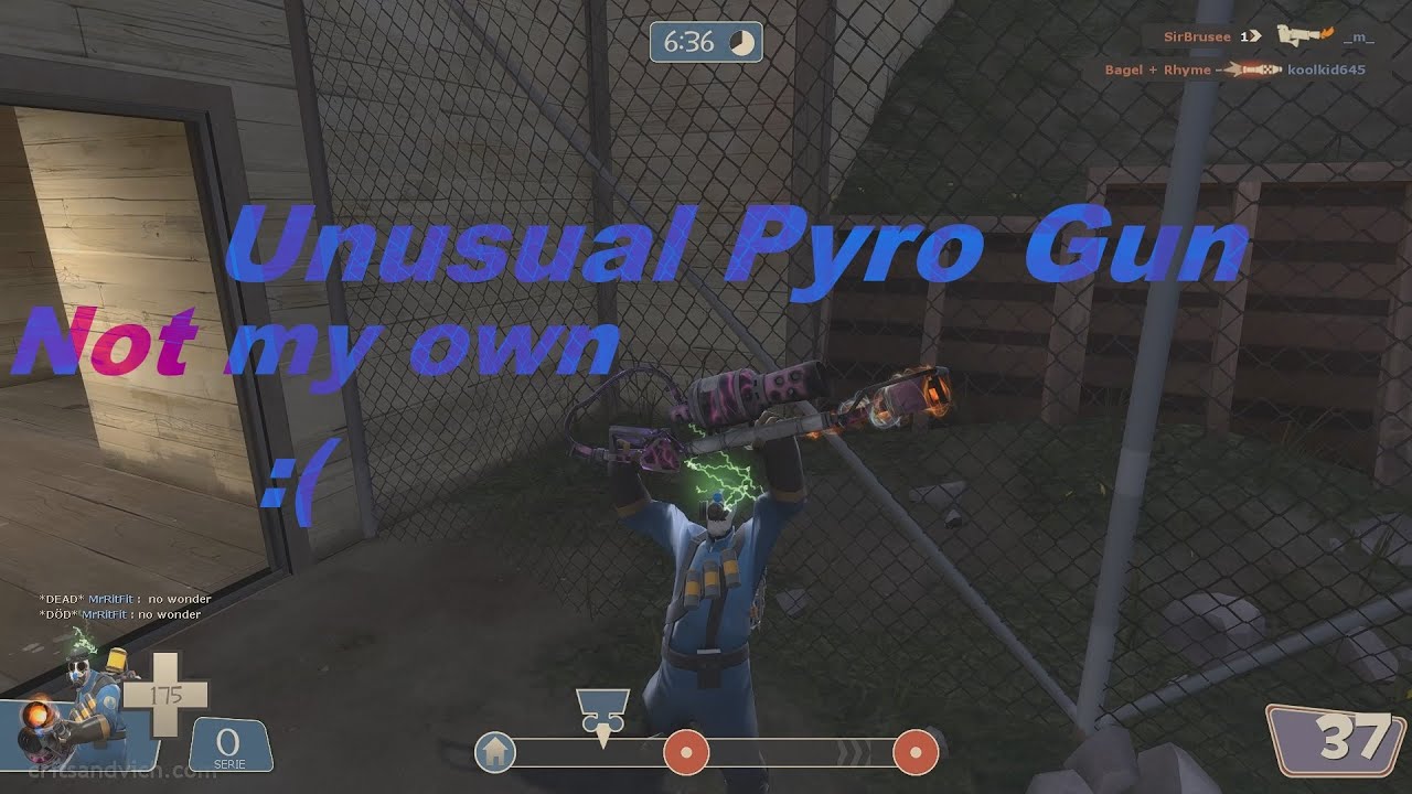 TF2 - Unusual Flamethrower - YouTube