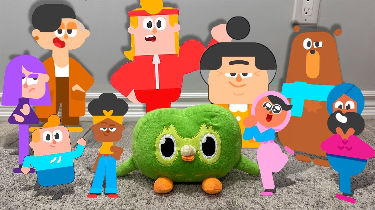 Unveiling the Duolingo Characters: Who Are They Really? - YouTube
