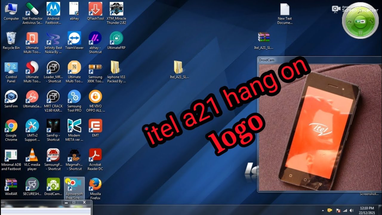 itel a21 flash hang on logo done 👍 - YouTube