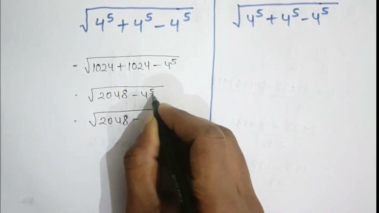 Square Root Question | Learn How To Solve This Question - YouTube