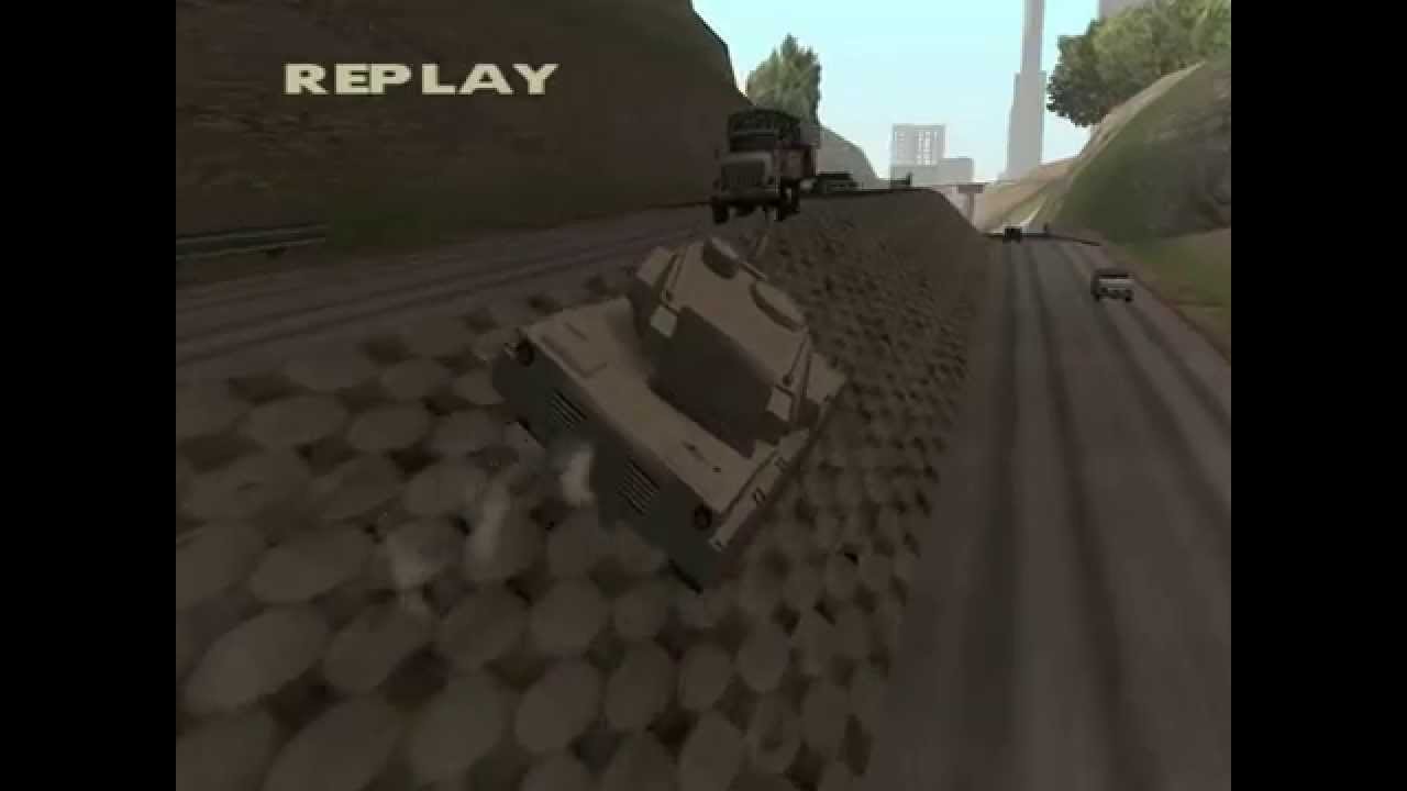 Grand Theft Auto: San Andreas - Flying Tank - YouTube