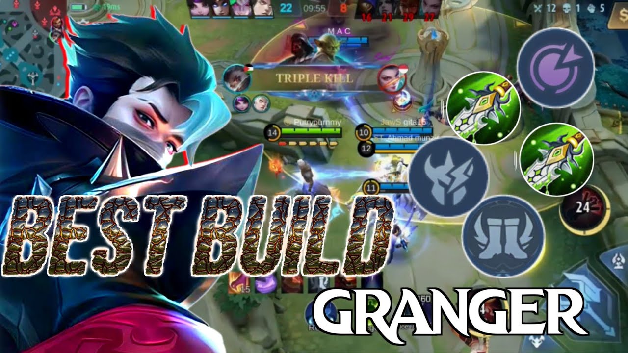 SOLO RANK GRANGER||BEST BUILD GRANGER~MOBILE LEGENDS GAMEPLAY - YouTube