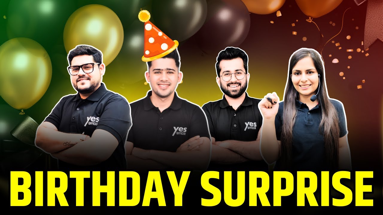 Kush pandey Sir's Birthday Surprise🌟🌟 - YouTube