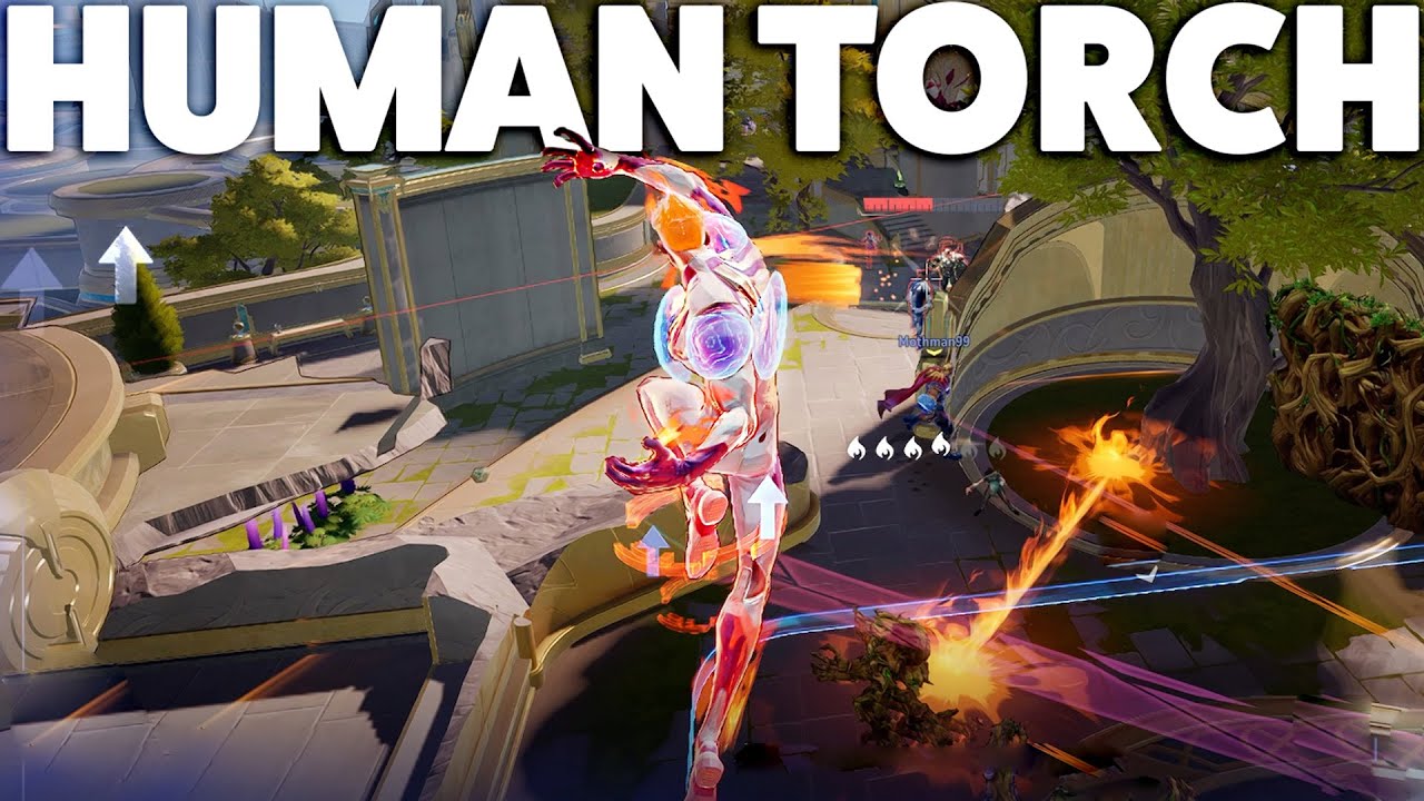 I Played Human Torch for the First Time & Heres How it Went - YouTube