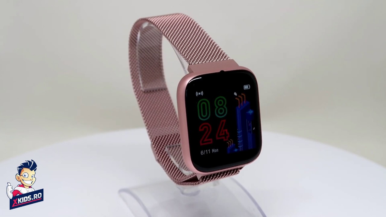 Ceas Smartwatch Twinkler TKY-P4 Metal cu functie de monitorizare ritm ...