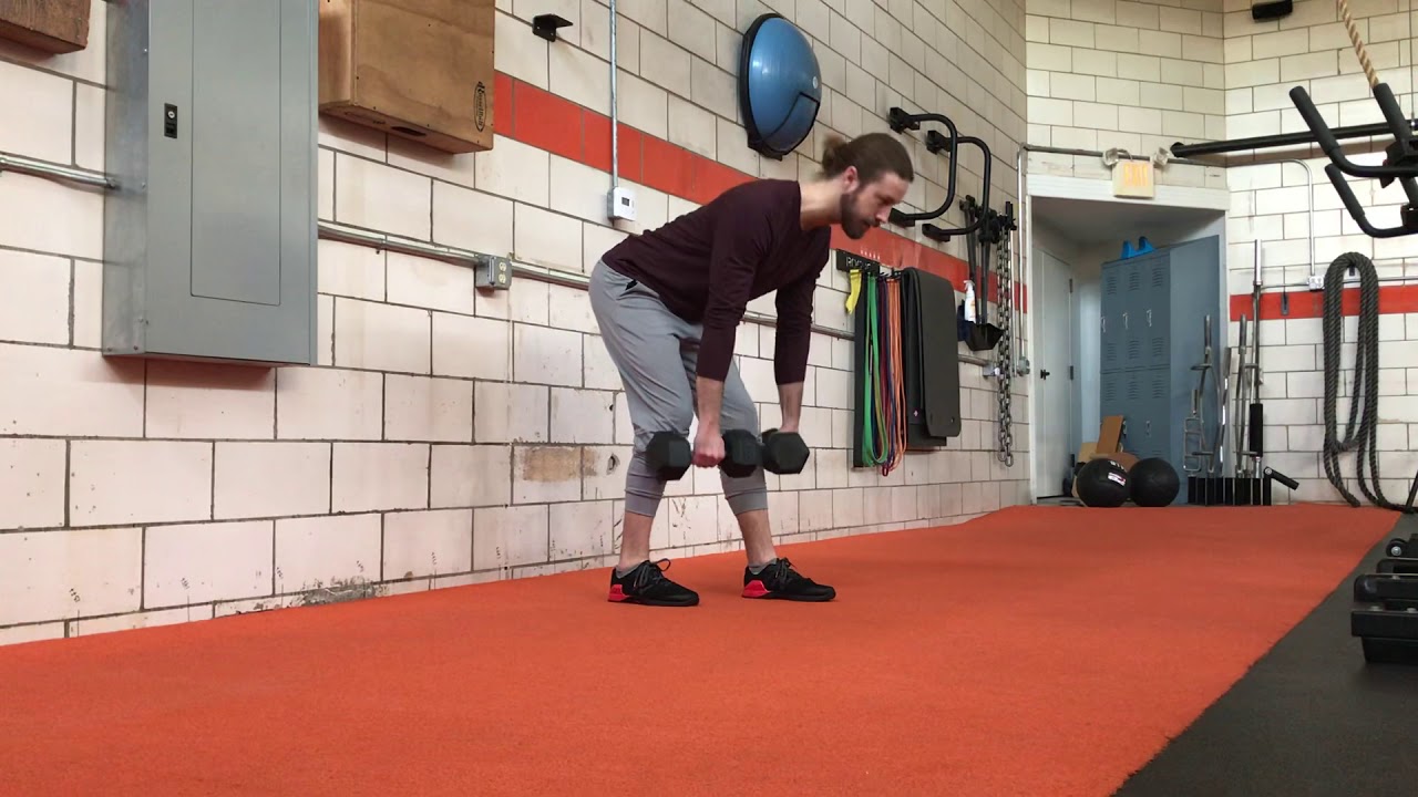 Split Stance DB RDL - YouTube