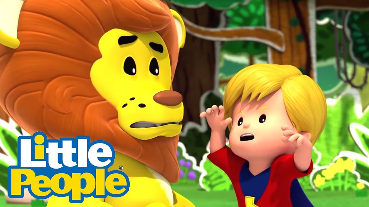 Fisher Price Little People | Discovering wild Animals 🦁Fun Adventure 🐯 ...