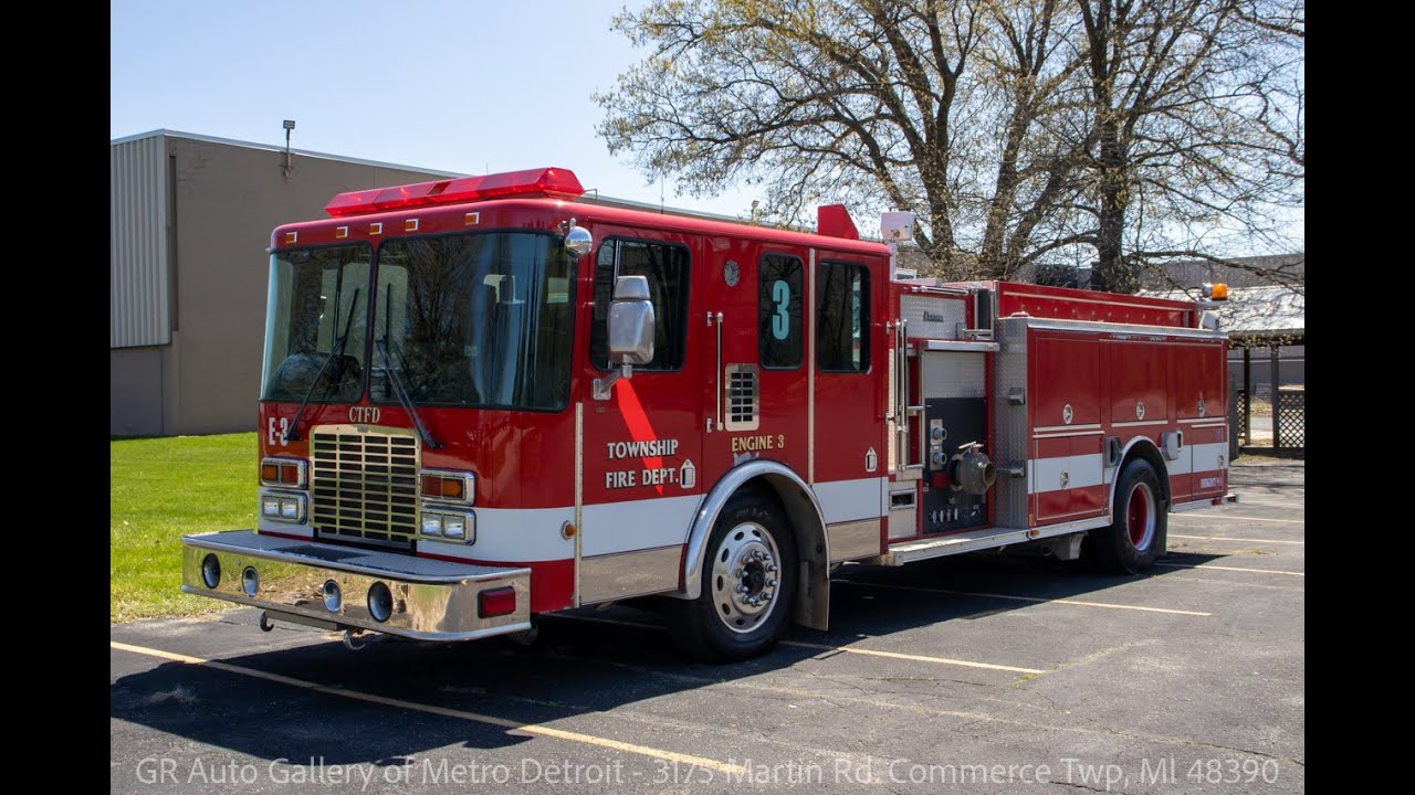 2001 Hendrickson Fire Truck For Sale - Walk Around - YouTube