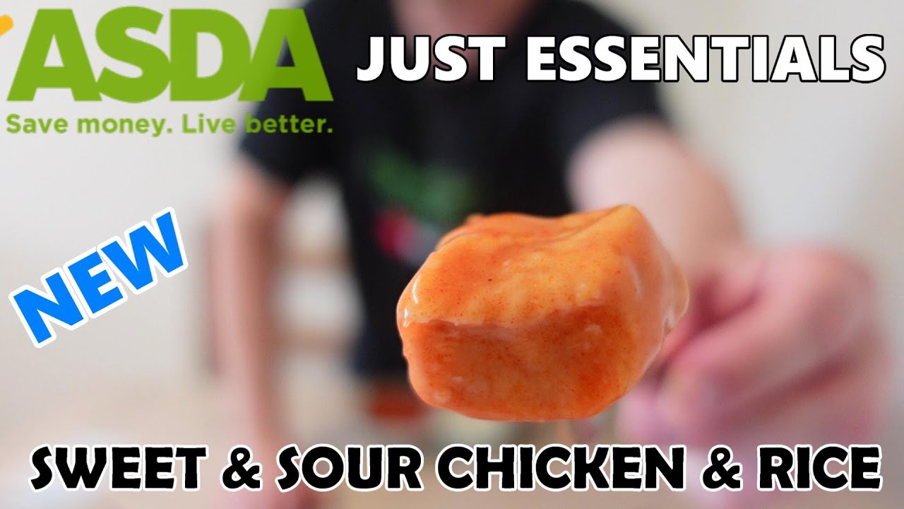 Asda Just Essentials Sweet & Sour Chicken & Rice Ready Meal Review ...