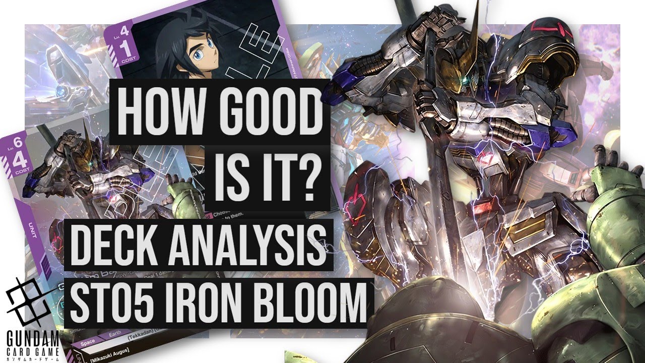 Is it Worth it to Buy the NEW Starter Deck Iron Bloom [ST05] | Gundam ...