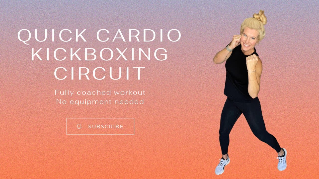 Quick Cardio Kickboxing Circuit - YouTube
