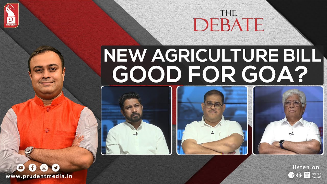 New agriculture bill good for Goa? | The Debate | 080423 - YouTube