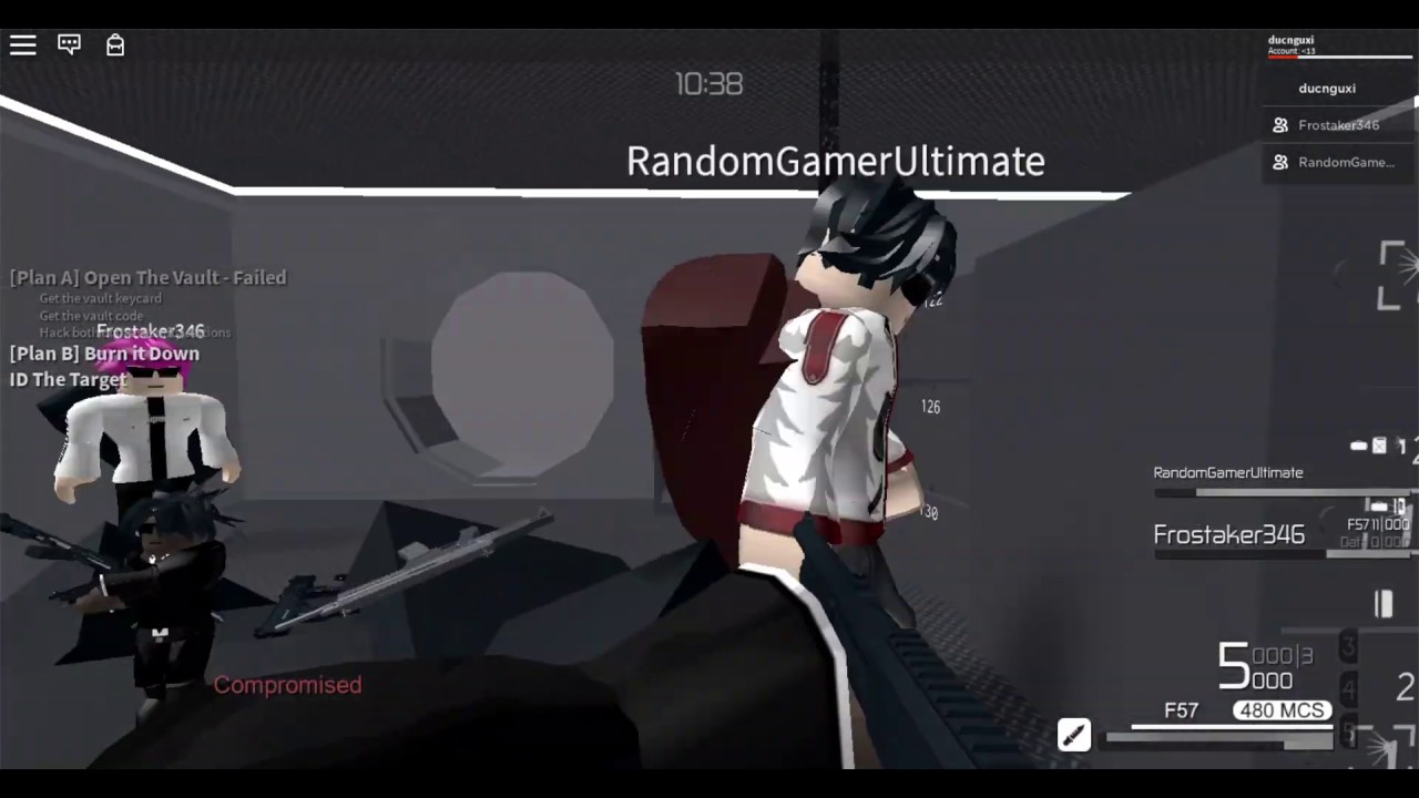 ROBBIN DA BANK I Entry Point I Roblox - YouTube