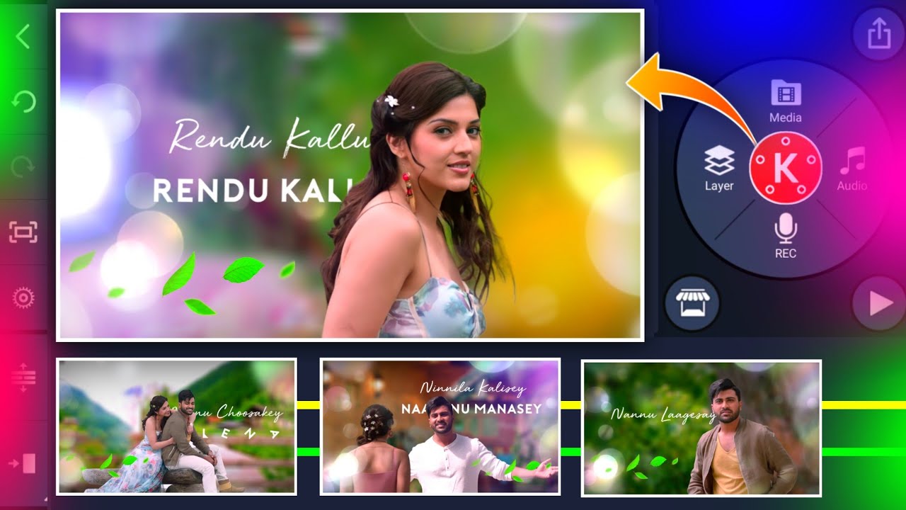 Cinematic 3d motion lyrics video editing in Kinemaster | cinematic ...