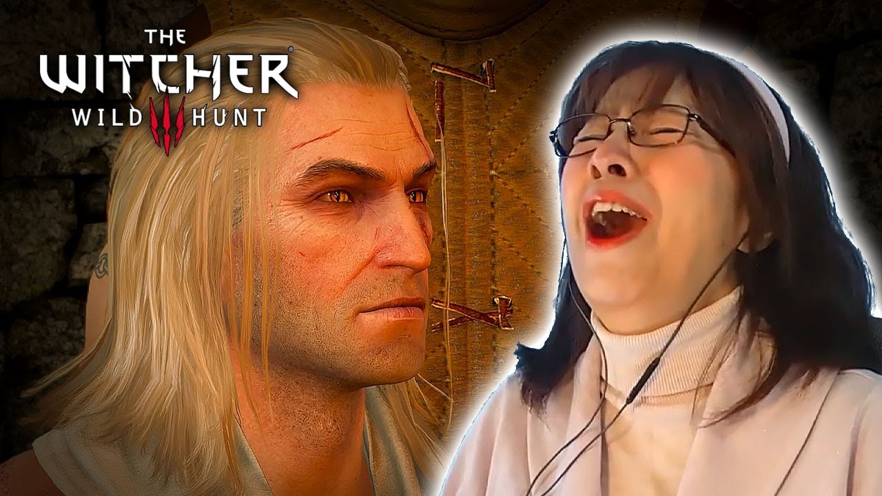 Most Laugh I Had in The Witcher 3! / 58-Year-Old Clueless Mom's First ...