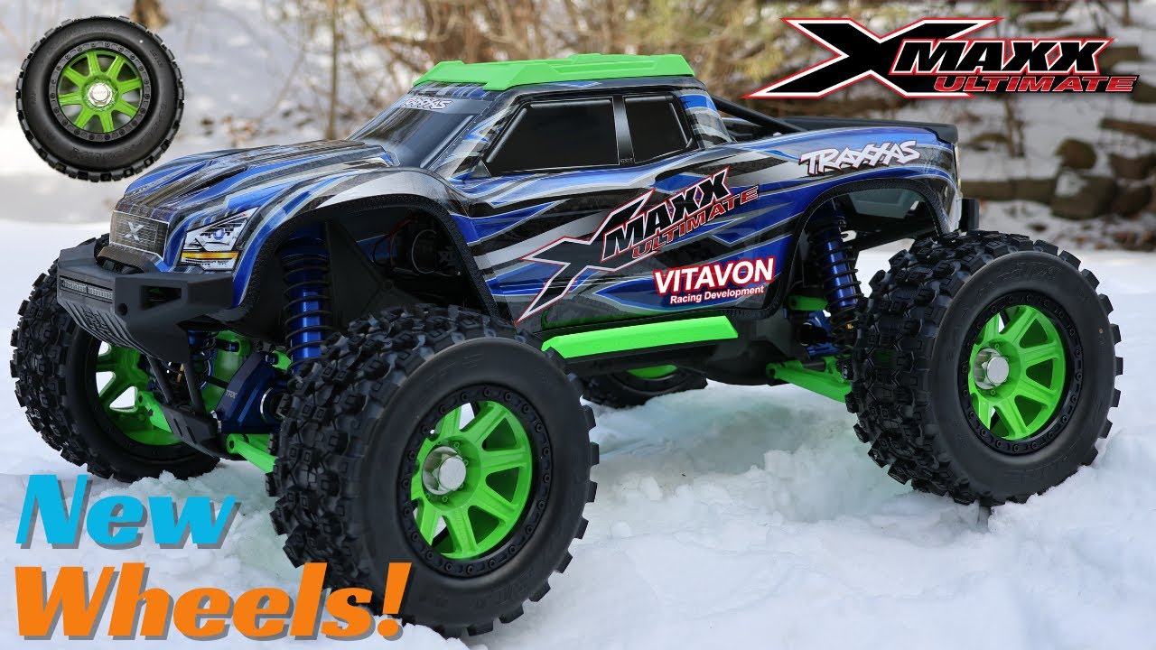 Traxxas X Maxx Ultimate (Vitavon Lightweight Wheels) EP. 6 - YouTube