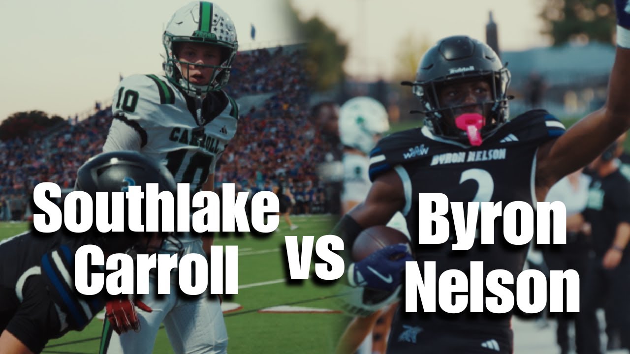 SOUTHLAKE RUINED THEIR SENIOR NIGHT😂 | Southlake Carroll vs Byron ...