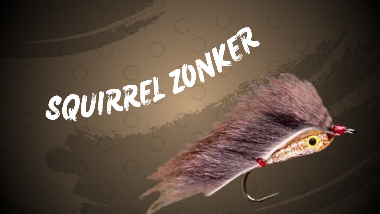 Tying Squirrel Zonker Fly Hook | Lure Making - YouTube