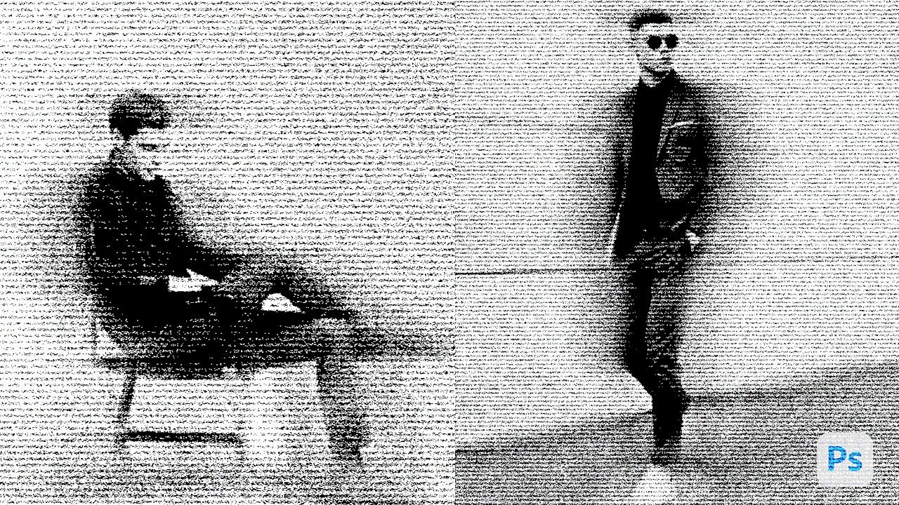 TRY OUT ! This Amazing Photocopy Scan Effect in Photoshop - YouTube