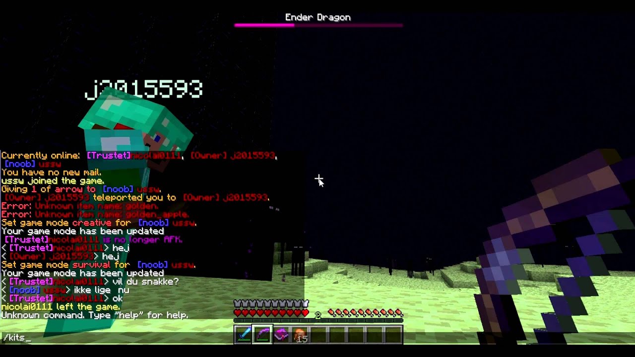 Minecraft | Chicken army vs. enderdragon| Day 2 - YouTube