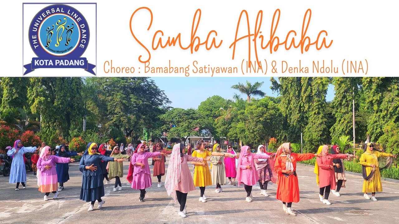 SAMBA ALIBABA / LINE DANCE / Demo by ULD PADANG - YouTube