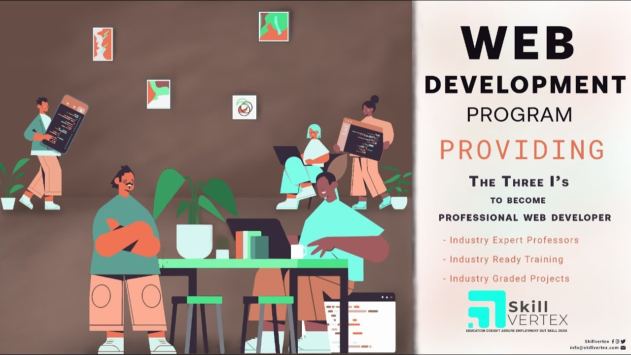 Become a Full Stack Web Developer with SkillVertex - YouTube