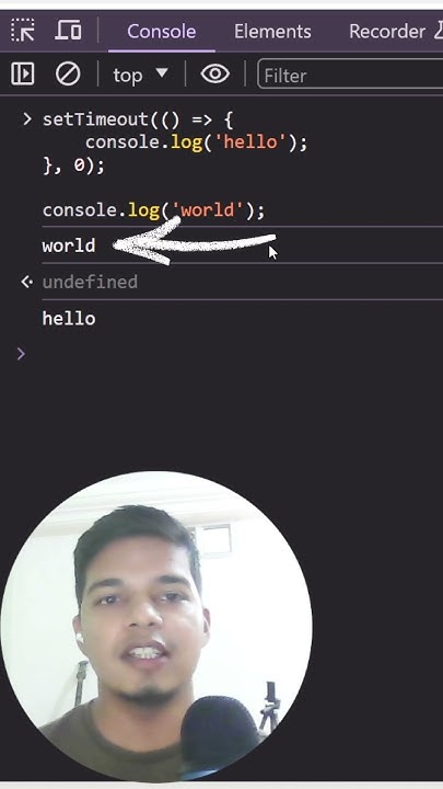Javascript Non Blocking Asynchronous Behaviour ๐ Eventloop Javascript Coding Youtube