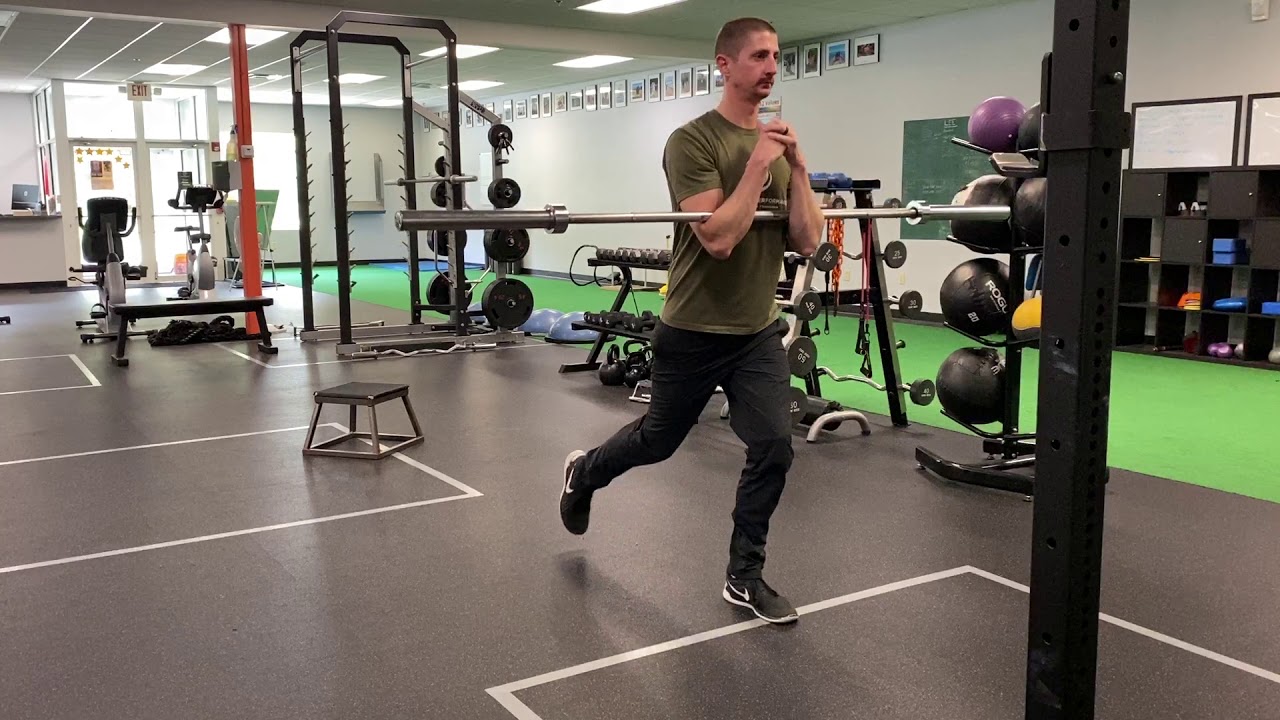 Zercher Reverse Lunge - YouTube