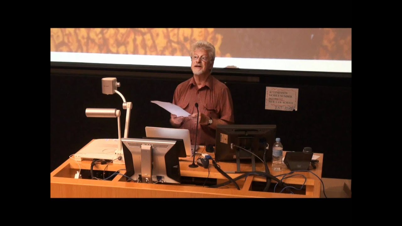 Israeli Apartheid Week Sydney 2012 - Professor John Docker - YouTube