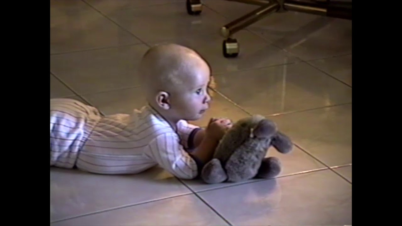 1991 Patrick Crawling at Norbert House - YouTube