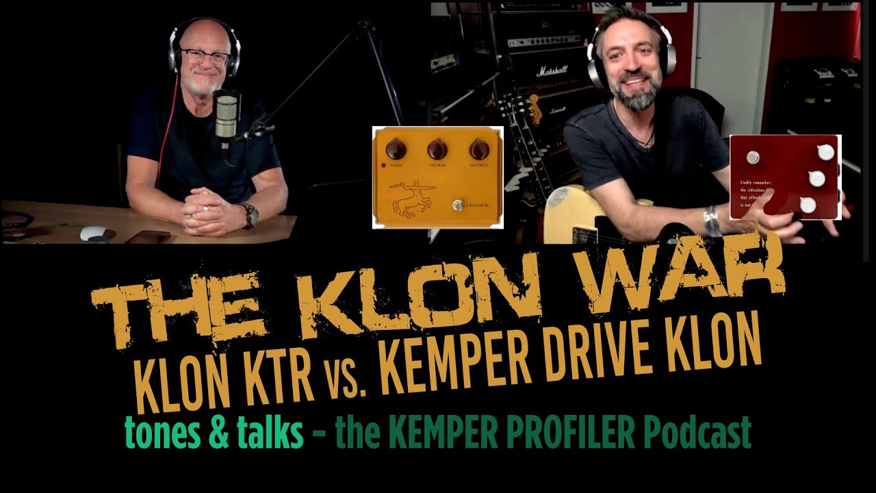KEMPER PROFILER - Tones & Talks - KLON KTR vs. KEMPER Drive Klon - YouTube