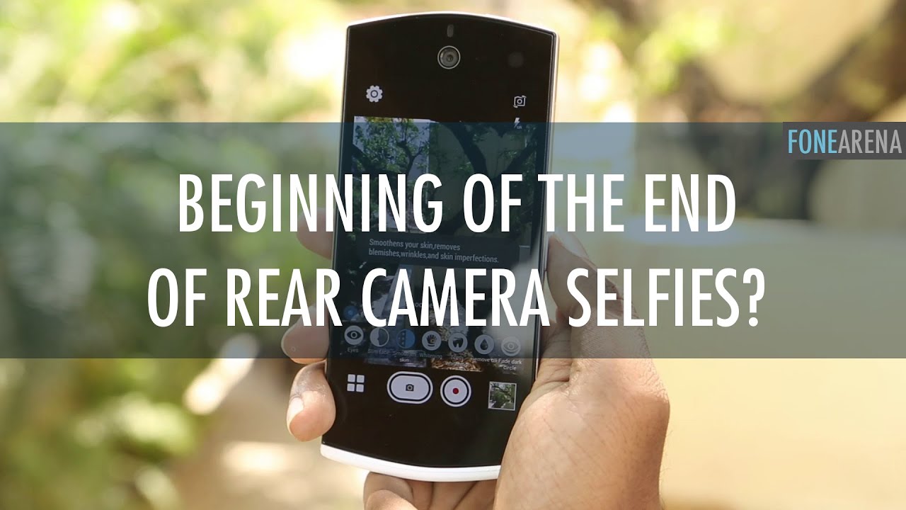 Beginning of the end of rear camera selfies? - YouTube