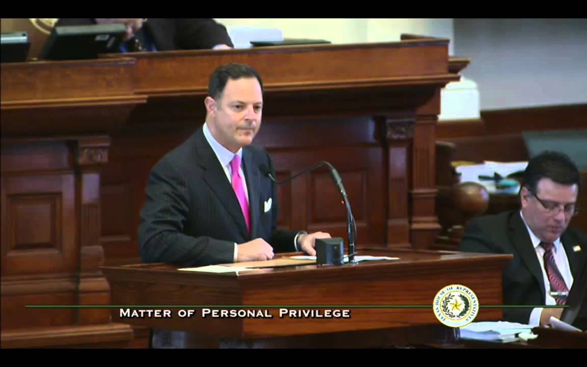 Rep. Rafael Anchía Addresses Texas House on HB537 (Birth Certificate ...