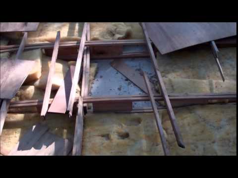 Bad Mobile Home Roof you wont believe it - YouTube