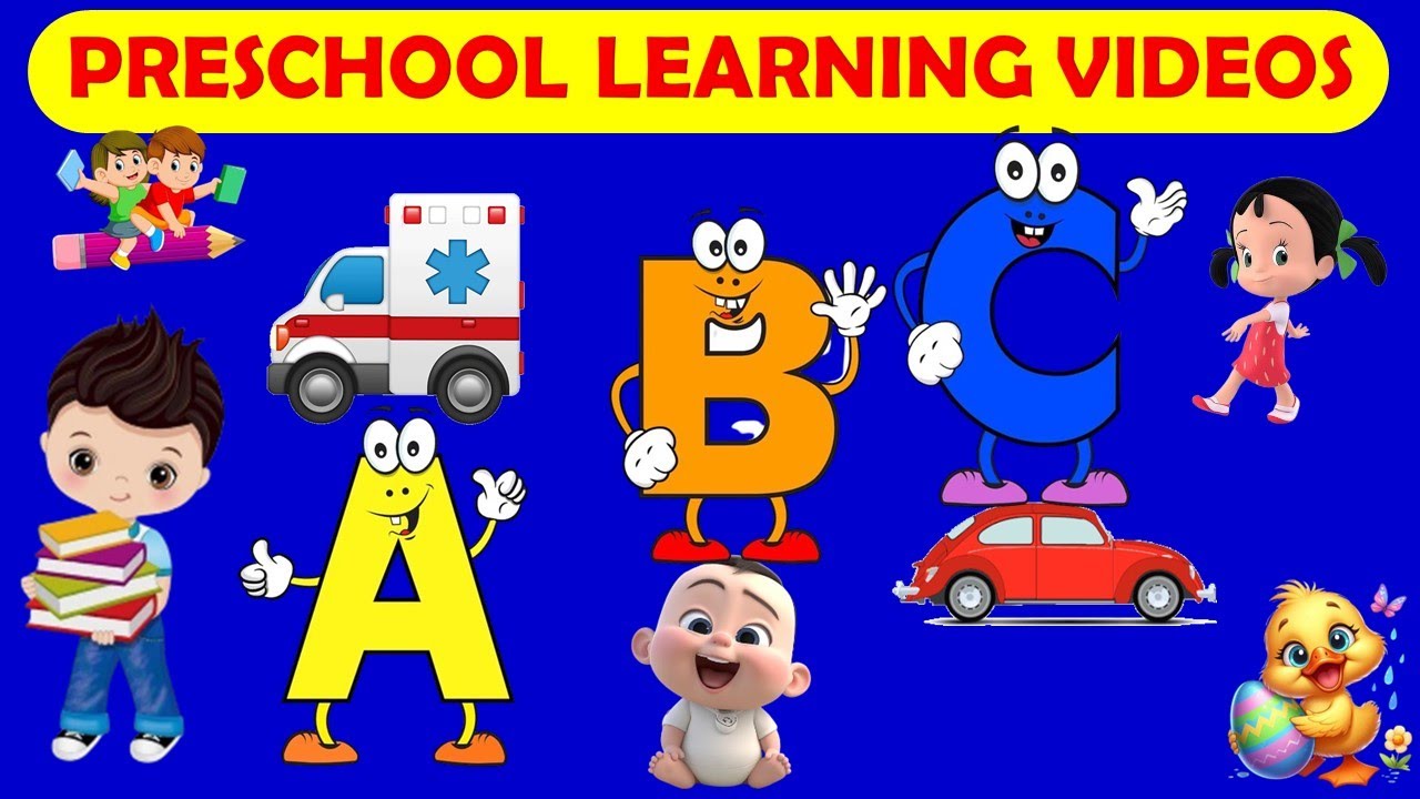 ABC Learning Videos | Preschool Learning Videos For 3 Year Olds | Kids ...