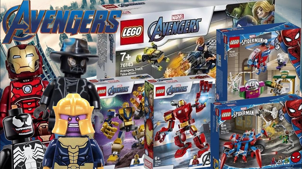 NEW 2020 LEGO MARVEL AVENGERS & SPIDER-MAN SETS! | NEWS - YouTube