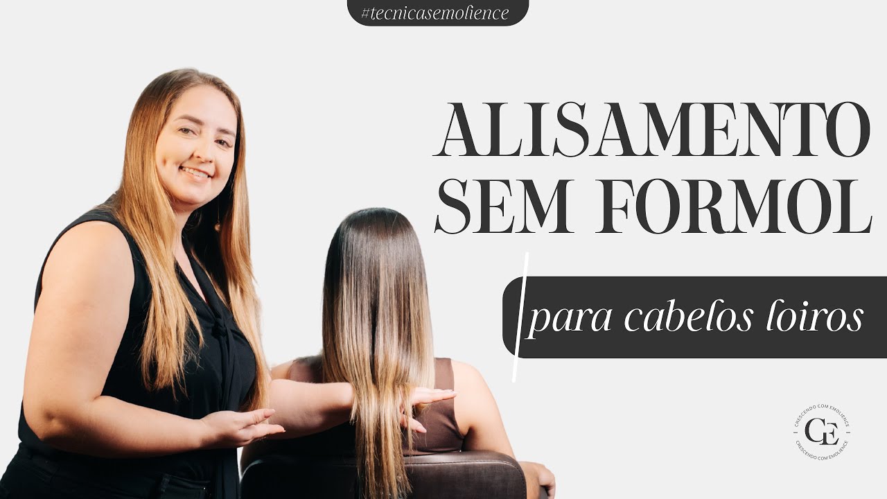Alisamento SEM FORMOL para cabelos loiros | Dicas da especialista ...