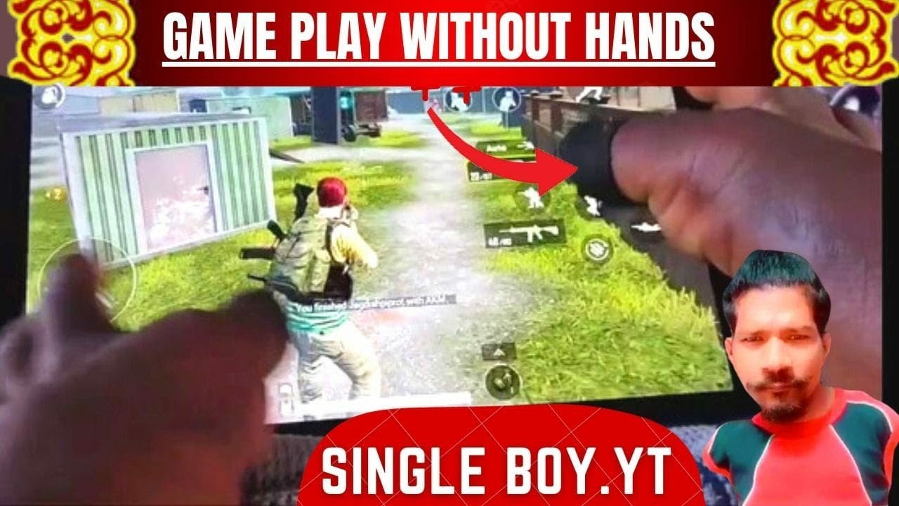 Legcam Bgmi Player Without Hand Gameplay - YouTube