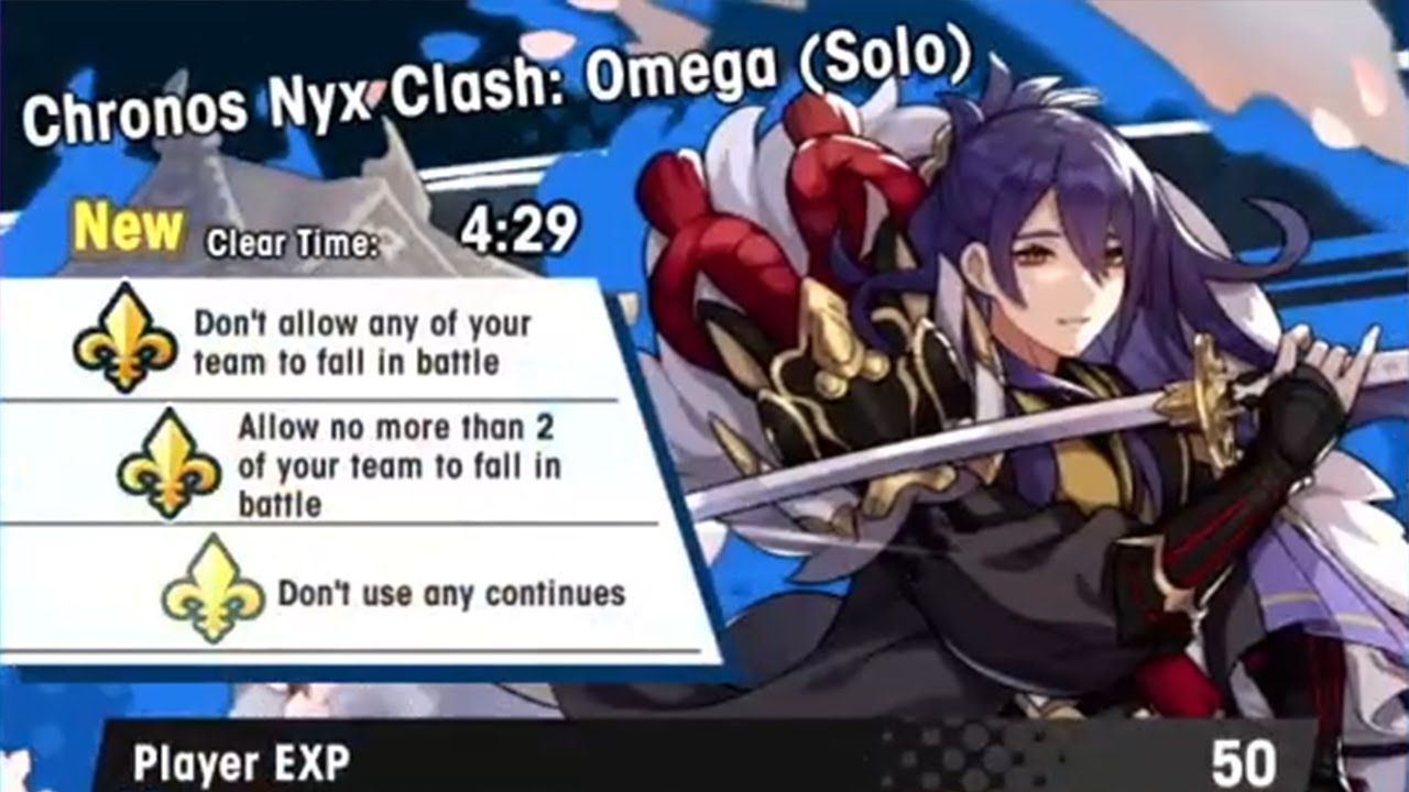 Dragalia Lost - Fractured Futures | Chronos Nyx Clash: Omega (Solo ...