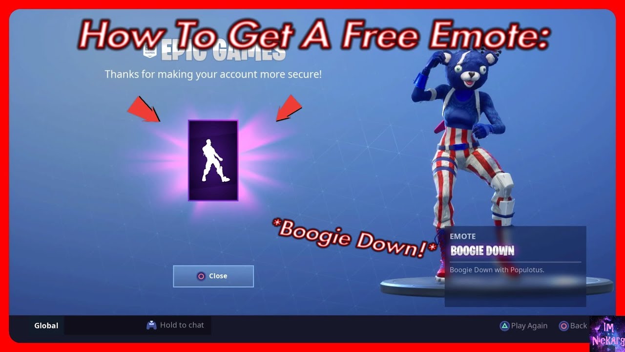 How To Get The *BOOGIE DOWN* Emote For Free! *Super Easy* | Fortnite ...