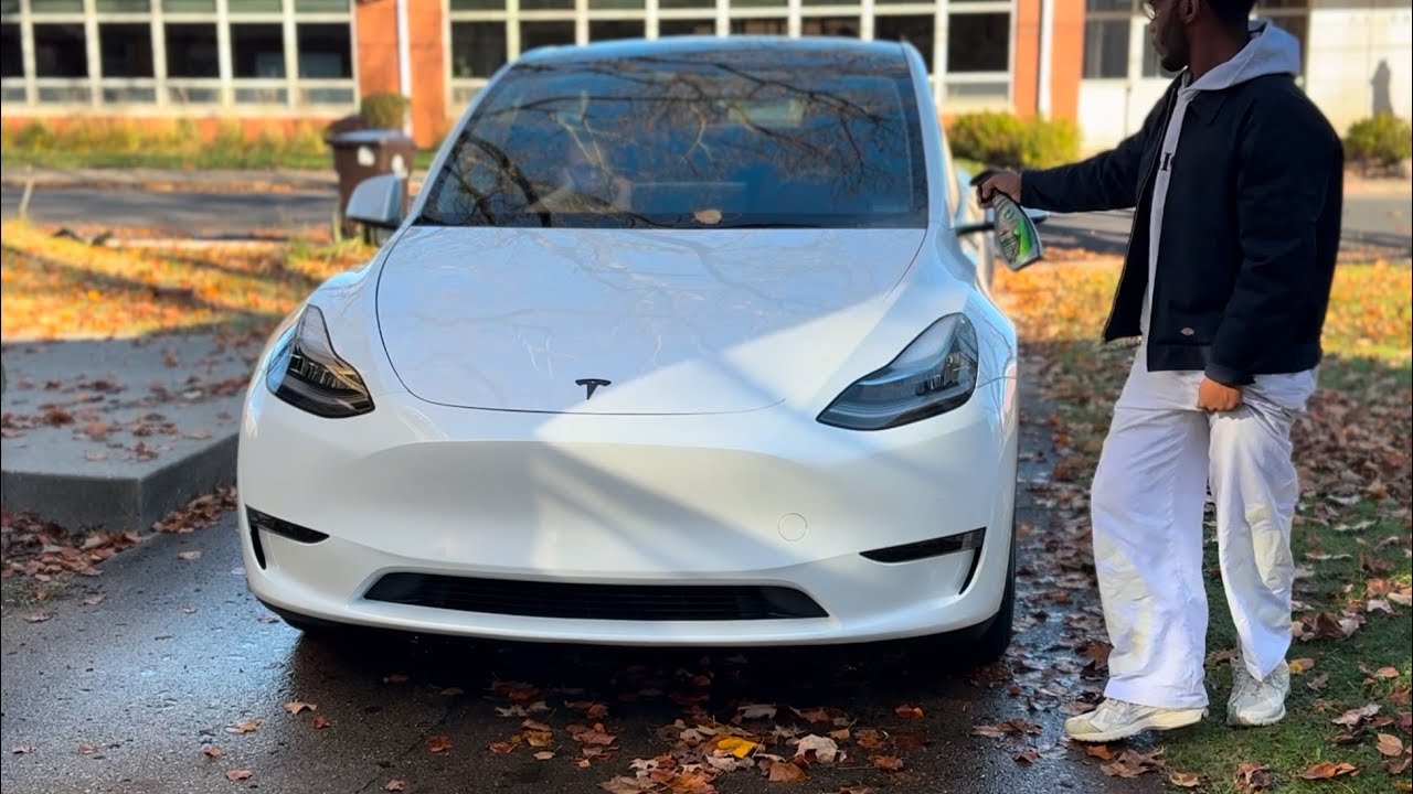 Why you should Hand Wash your Tesla Model 3/Y instead of Auto Car Wash ...