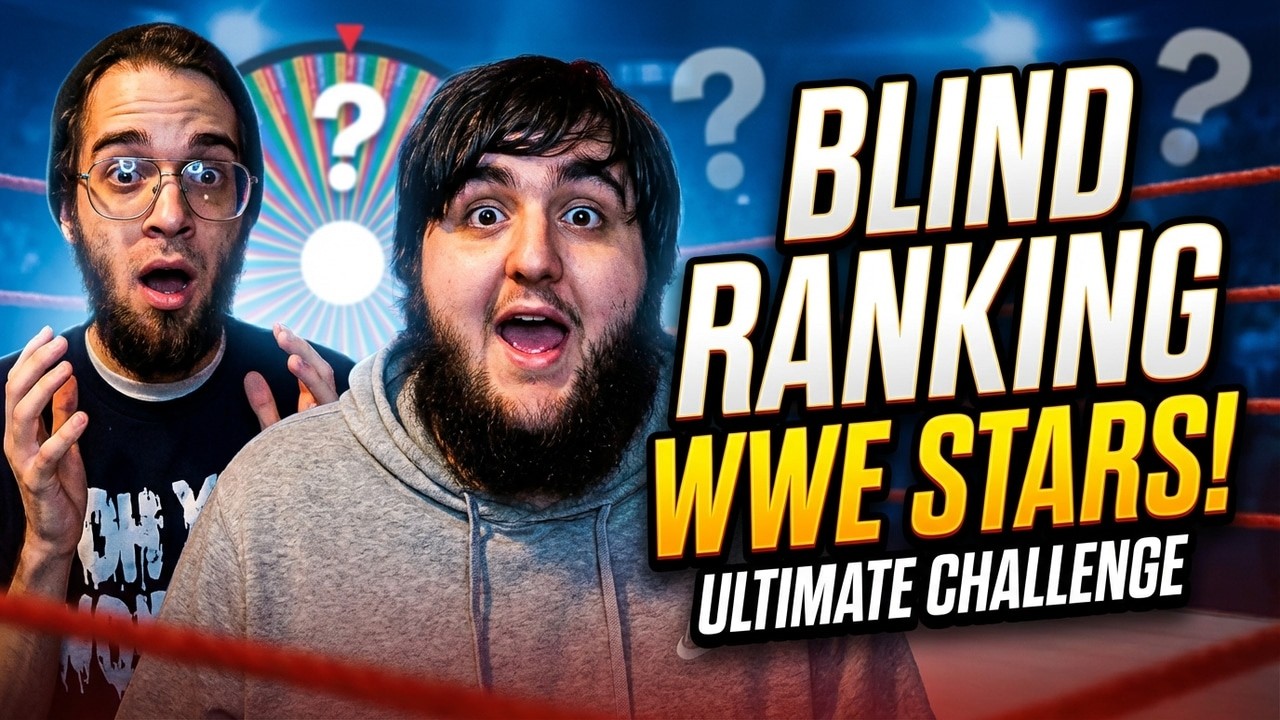 Blind Ranking WWE Wrestlers Challenge - YouTube
