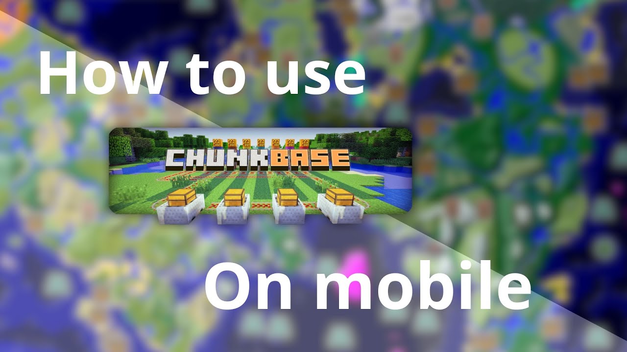How to easily use chunkbase on mobile - YouTube