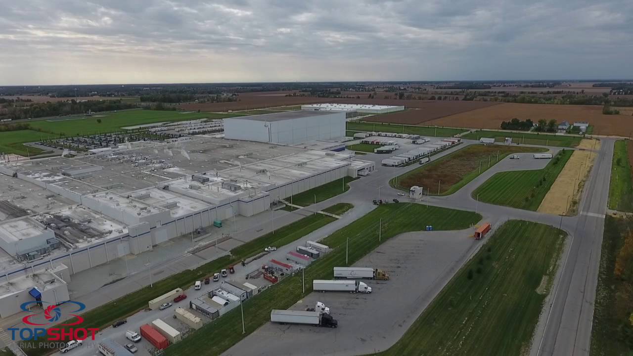 Nestlé Factory Anderson, IN TimeLapse in October - YouTube