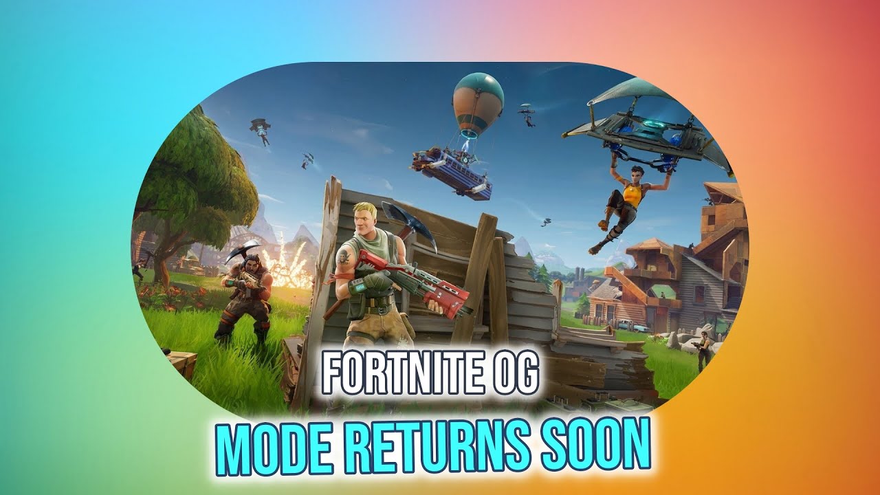 Fortnite OG Mode Finally Here! Returns to Classic Roots - December 6th ...