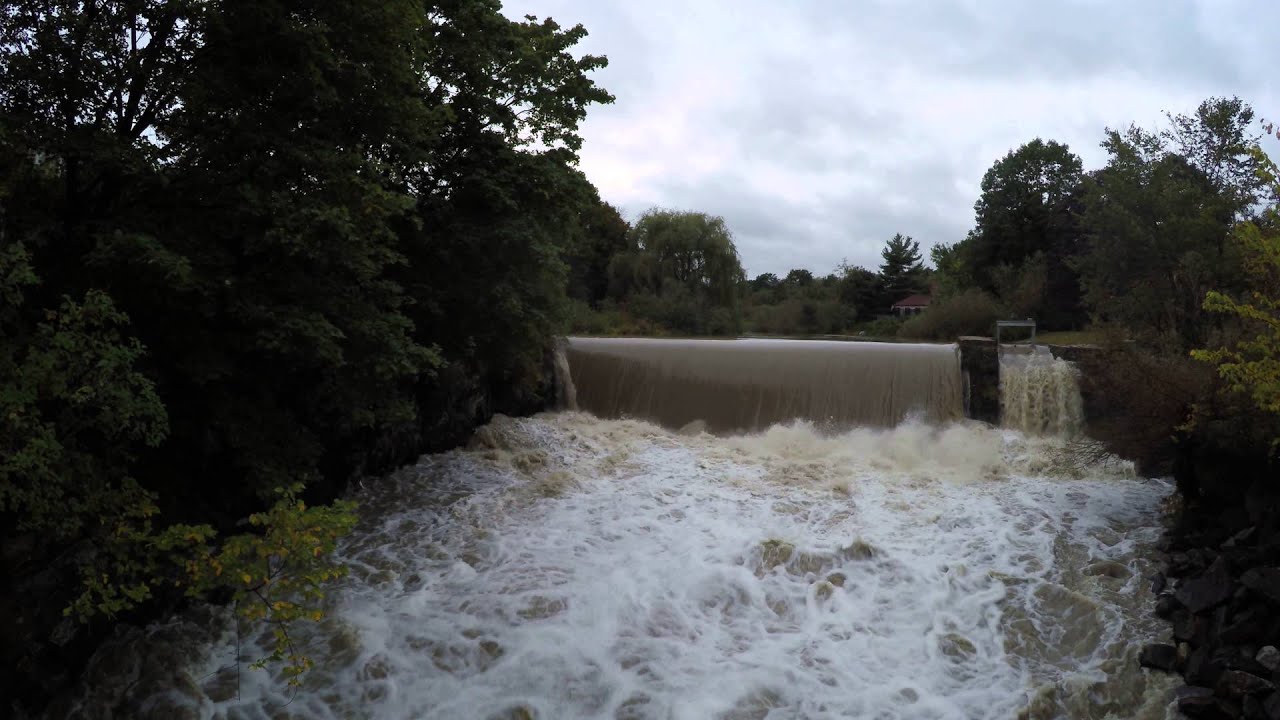 Waterfall Flash Flood & Record Breaker - YouTube
