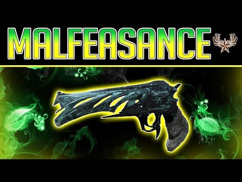 Destiny 2 Malfeasance Review (Gambit Exotic) - YouTube